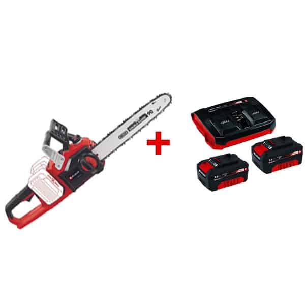 Einhell Cordless Chain Saw GP-LC 36/35 Li + 2x 3.0Ah Batteries + Twin ...